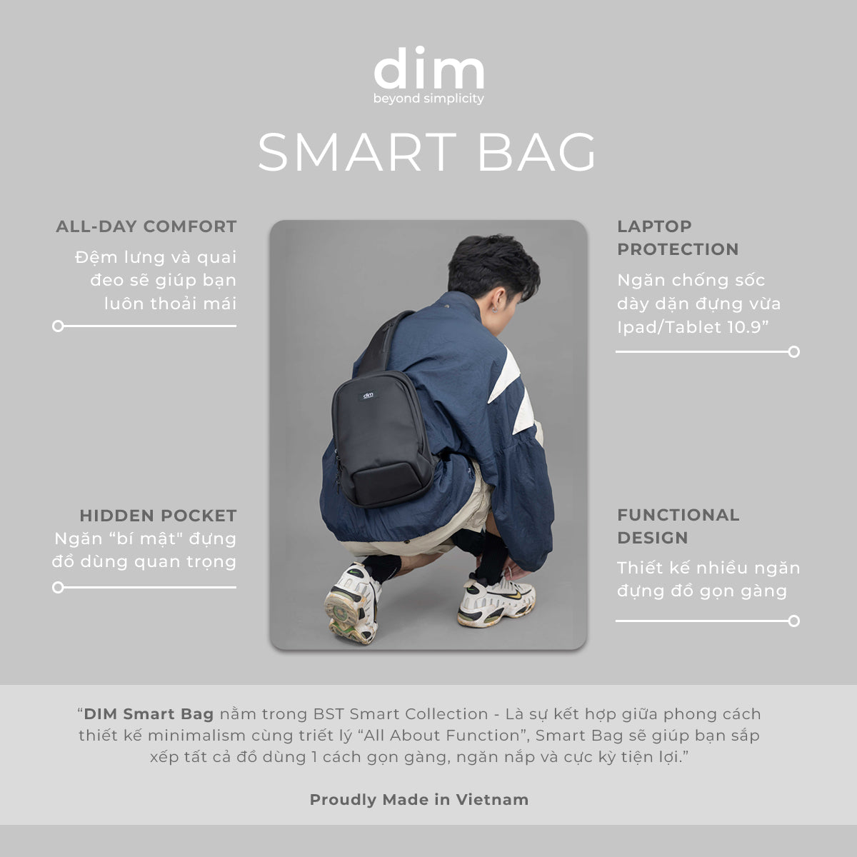 Túi Smart Bag– DIM